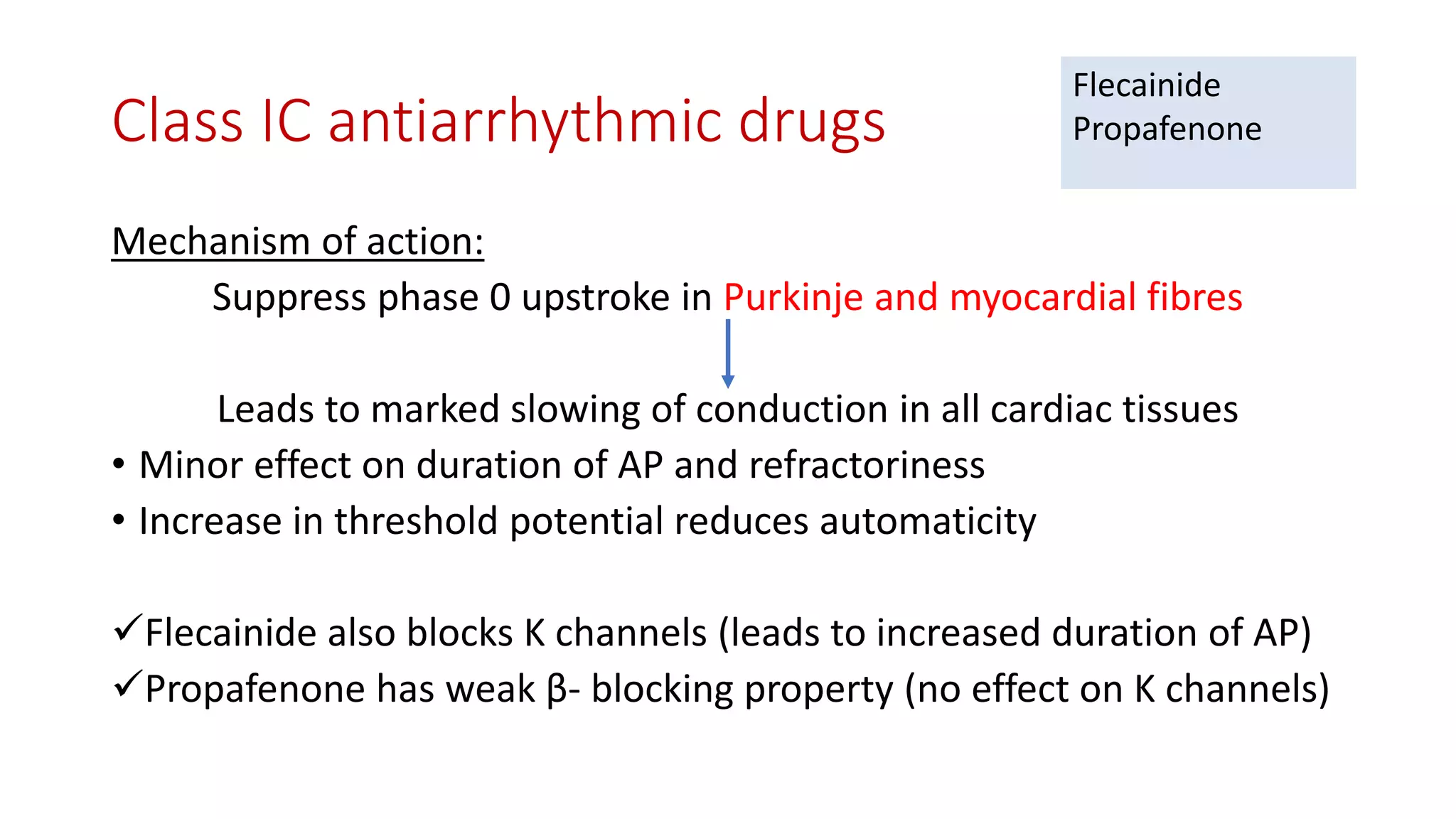 Antiarrhythmics | PPTX