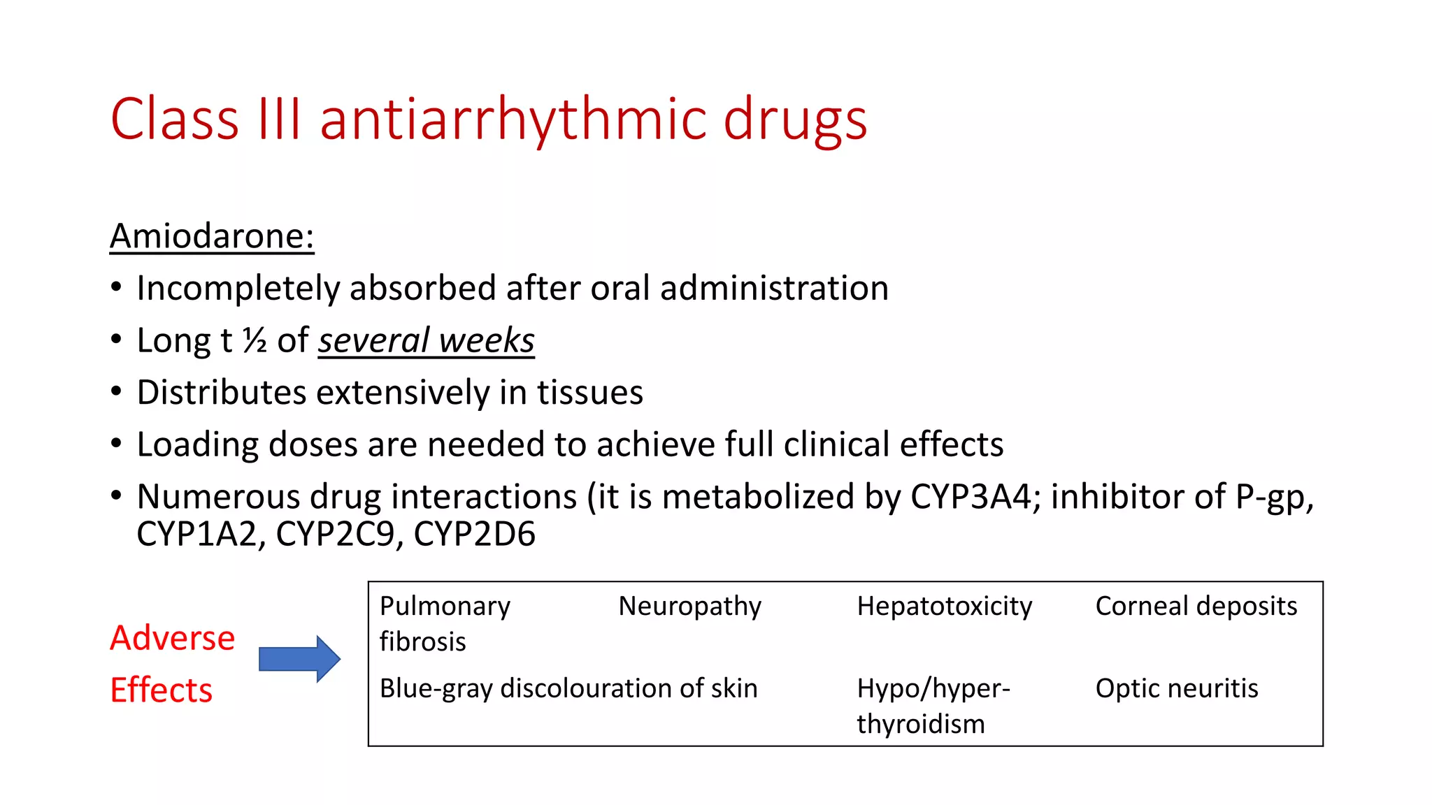 Antiarrhythmics | PPTX