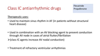 Antiarrhythmics | PPTX