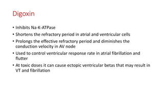 Antiarrhythmics | PPTX