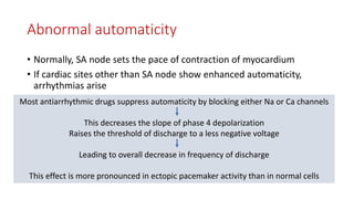 Antiarrhythmics | PPTX