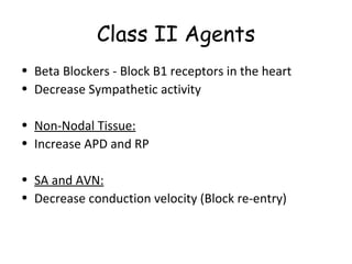 Antiarrhythmics modified | PPT | Heart and Cardiovascular Diseases ...
