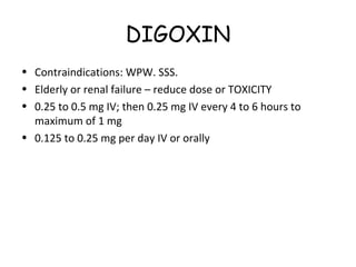 Antiarrhythmics modified | PPT | Heart and Cardiovascular Diseases ...