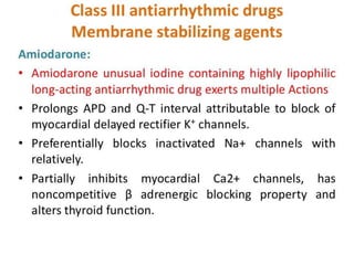 Antiarrthymic drug.pptx