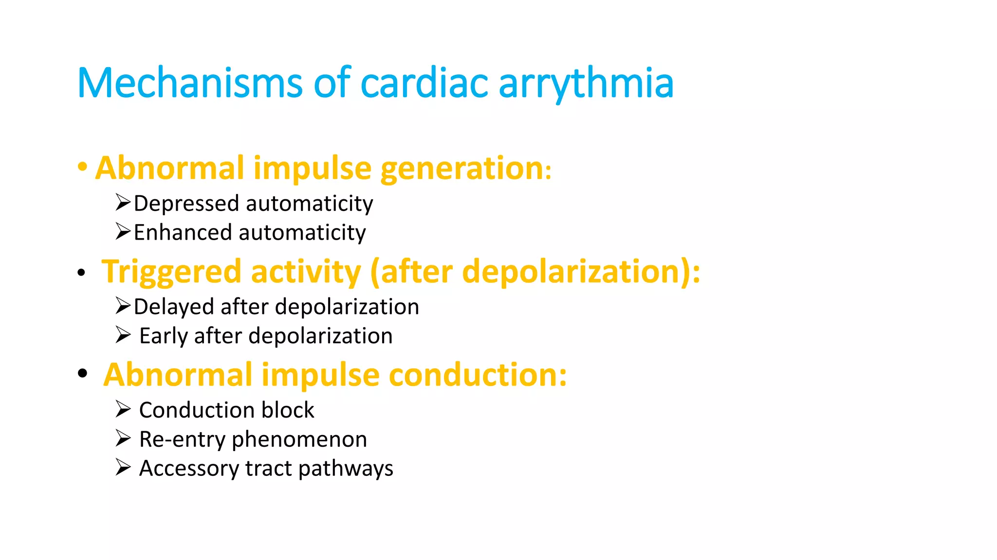 Anti arrhythmic drugs | PPTX