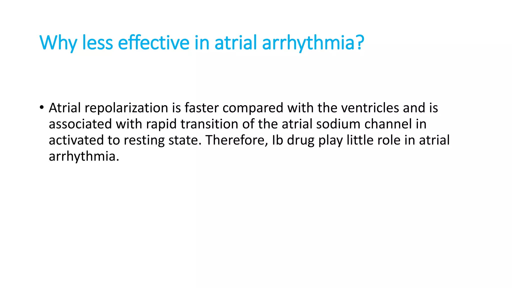 Anti arrhythmic drugs | PPTX
