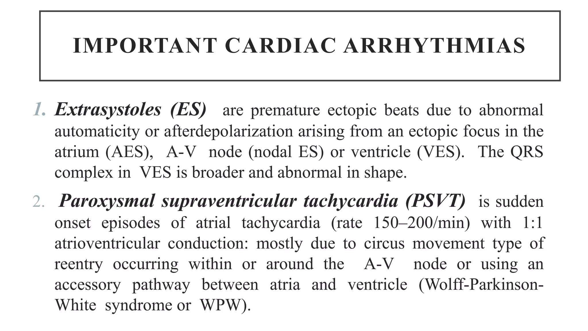 Pharmacology of Antiarrhythmic drugs | PPTX