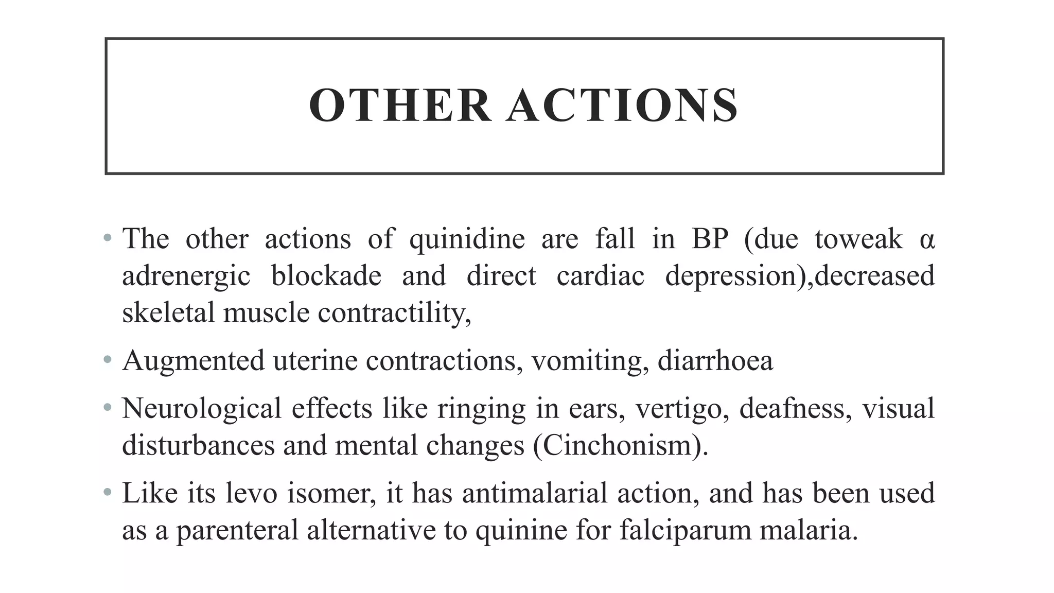 Pharmacology of Antiarrhythmic drugs | PPTX
