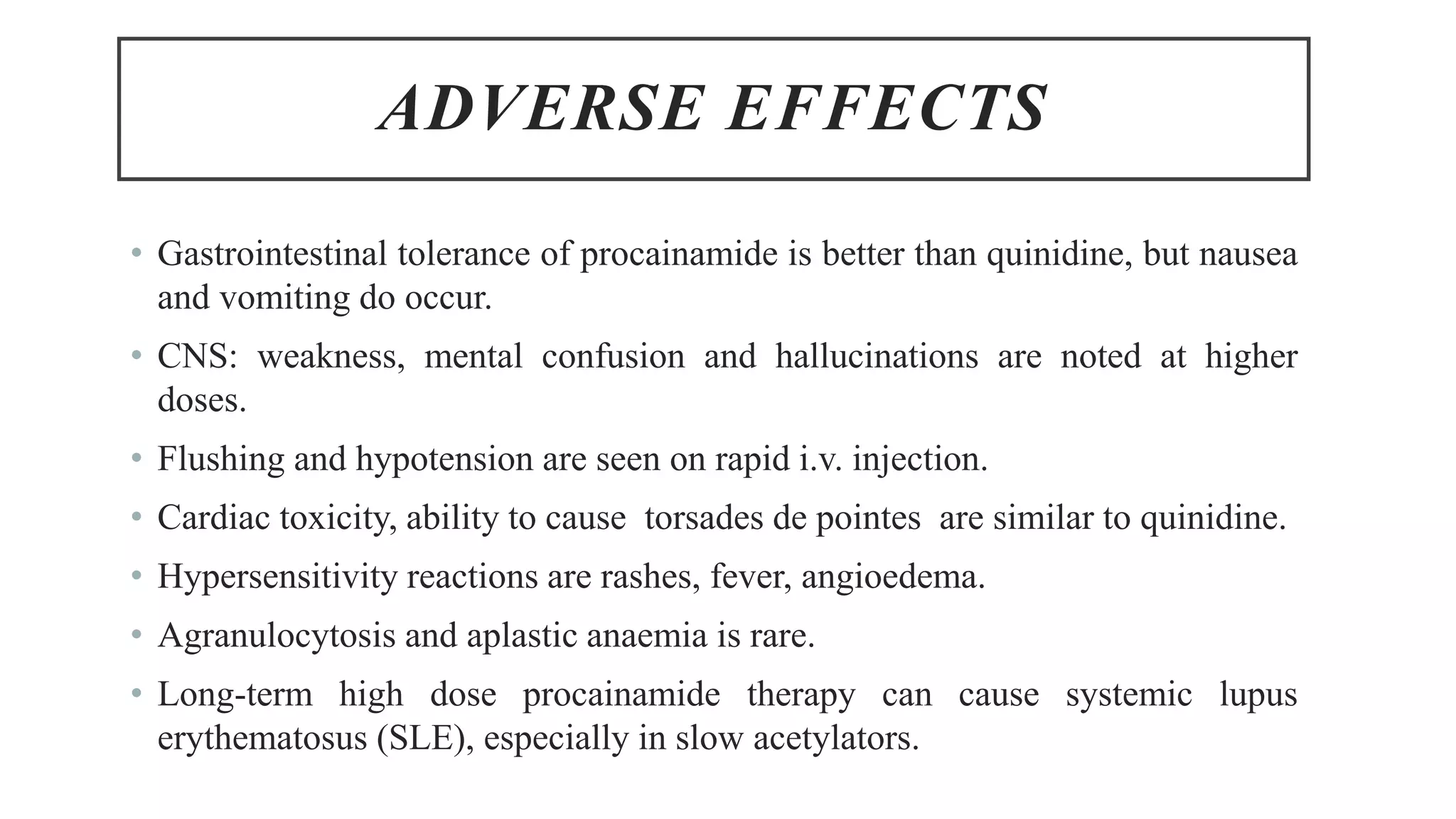 Pharmacology of Antiarrhythmic drugs | PPTX