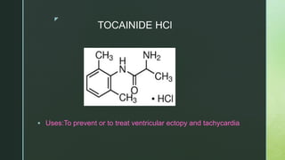 Antiarrythmic drugs | PPT