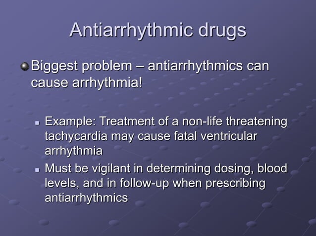 Antiarrythmic drugs.ppt