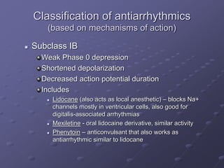 Antiarrythmic drugs.ppt