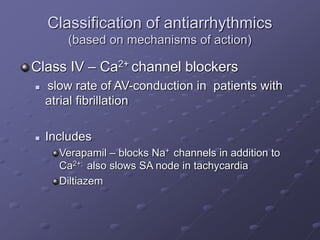 Antiarrythmic drugs.ppt
