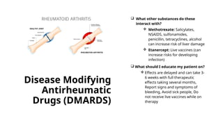 Nursing Pharmacology Antiarthritis and Antigout Drugs.pptx