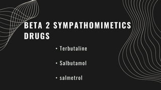 Anti Asthmatic Drugs PPT PreparedBy Abdussami Moulvi | PDF