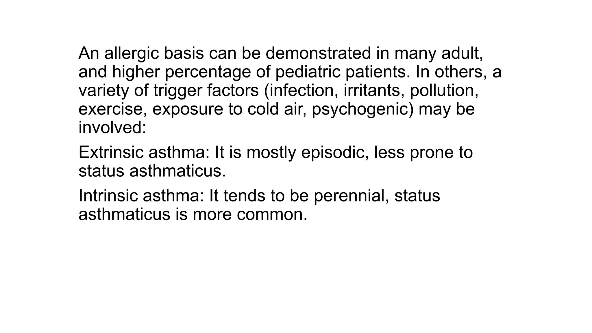 Anti Asthmatic Pptx Classification Of Asthma Pptx Lung And Respiratory Health Diseases And