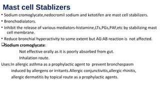 Antiasthmatic presentation | ODP