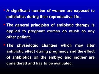 Improving & Understanding Antibiotic Prescription During Pregnancy | PPT