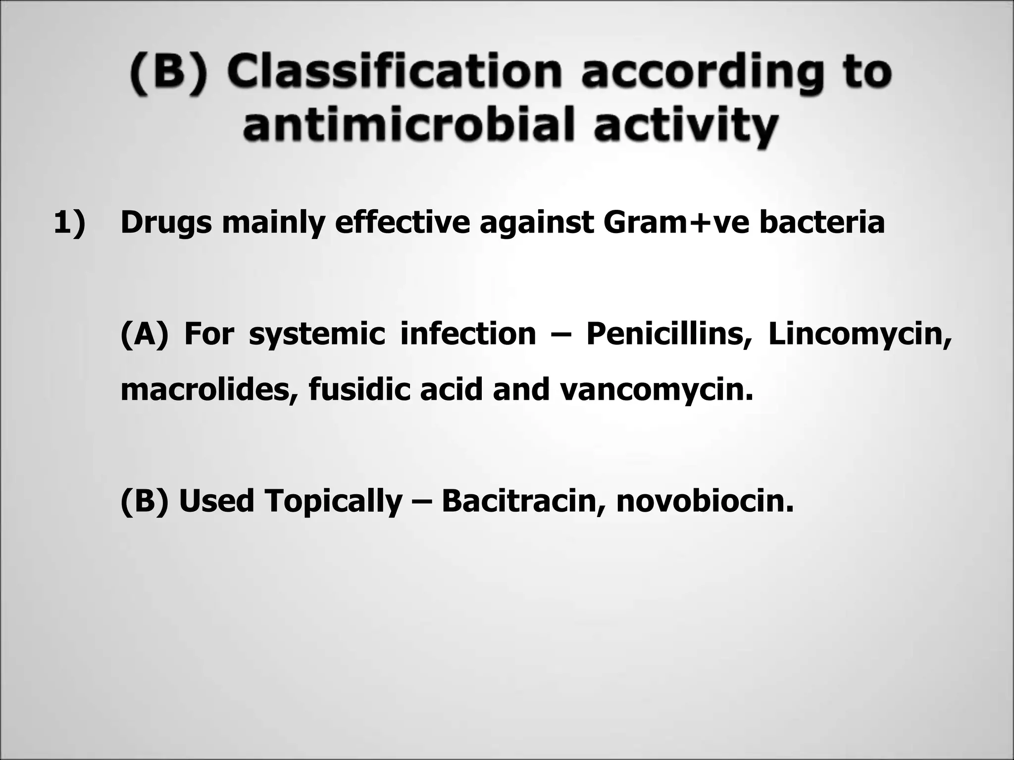 Antibacterial Antibiotics | PPT