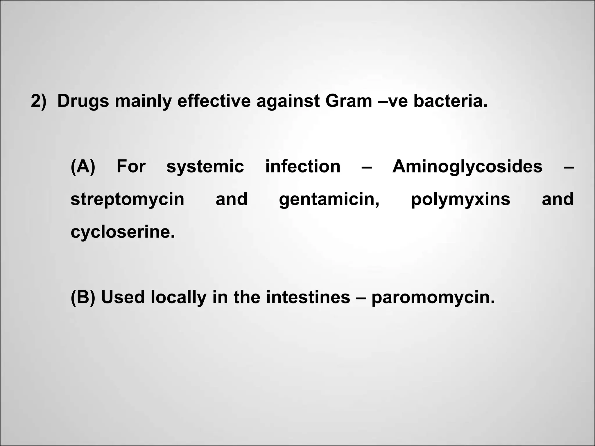 Antibacterial Antibiotics | PPT