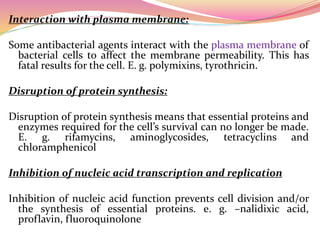 Antibacterial agents | PPTX | Infectious Diseases | Diseases and Conditions