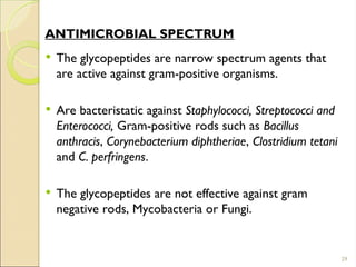 ANTIBACTERIAL AGENTS USED IN MANAGEMENT OF BACTERIAL INFECTIONS.ppt