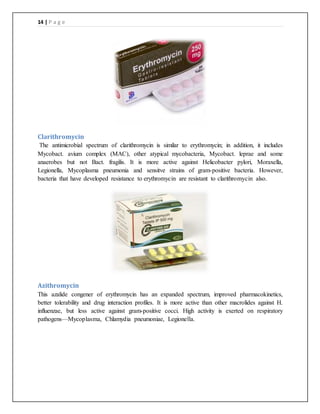 Antibacterial, antitubercular, anti leprosy, drugs for peptic ulcer ...