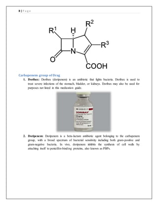 Antibacterial, antitubercular, anti leprosy, drugs for peptic ulcer ...