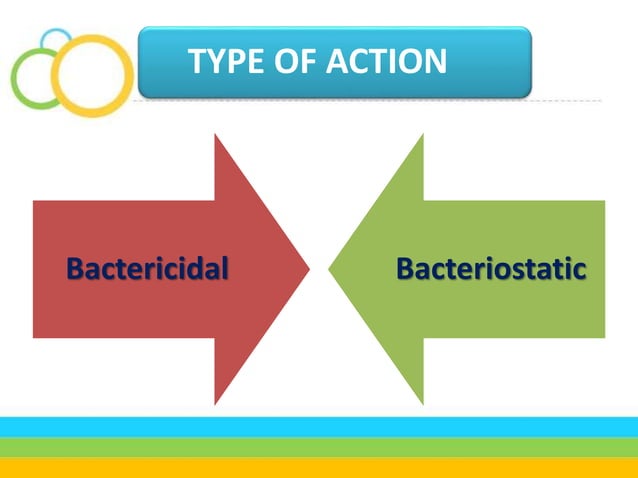 Antibacterial chemicals bactericidal and bacteriostatic agents | PPTX ...