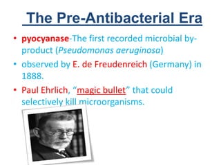 Antibacterials and their mode of action | PPTX