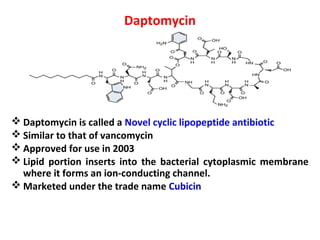 Antibacterials affecting cell membrane 03-05-2018 | PPT