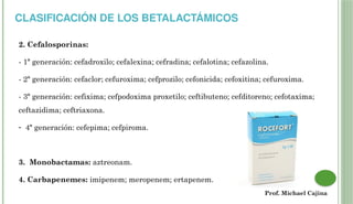 Mecanismo de acción de Antibacterianos/ Antibioticos.pptx