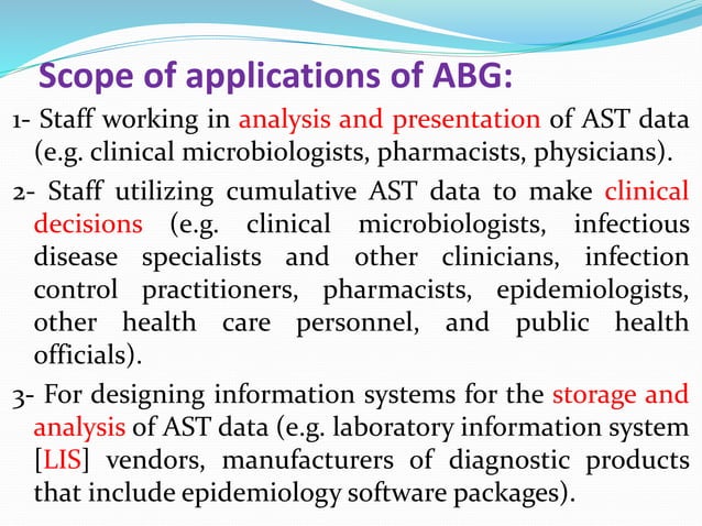 Antibiogram CLSI Recommendations | PPTX