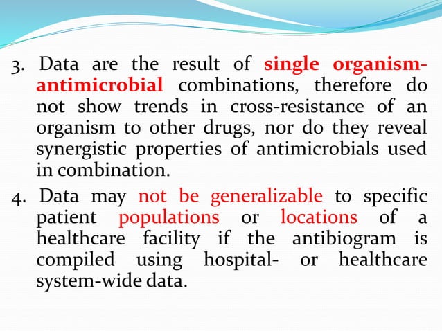Antibiogram CLSI Recommendations | PPTX