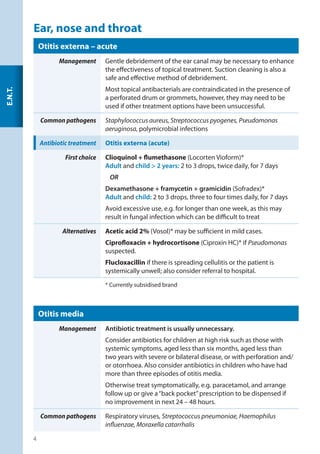 Antibioitcs guide choice for common infection (doc toon.page) | PDF