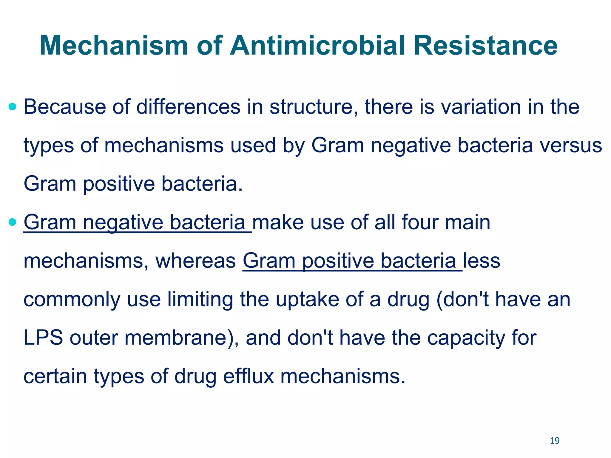 Antimicrobial Resistance (AMR) | PPTX
