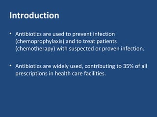 Infection Control and Antibiotic resistance | PPT