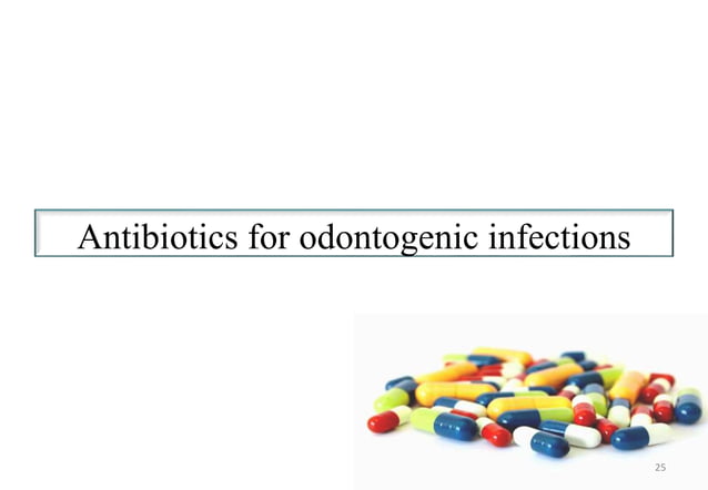 Antibiotic in endodontic | PPTX