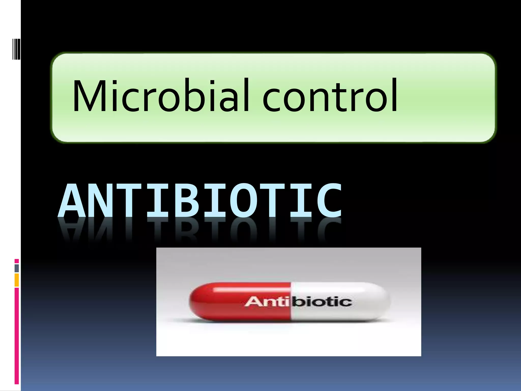 Antibiotic | PPTX