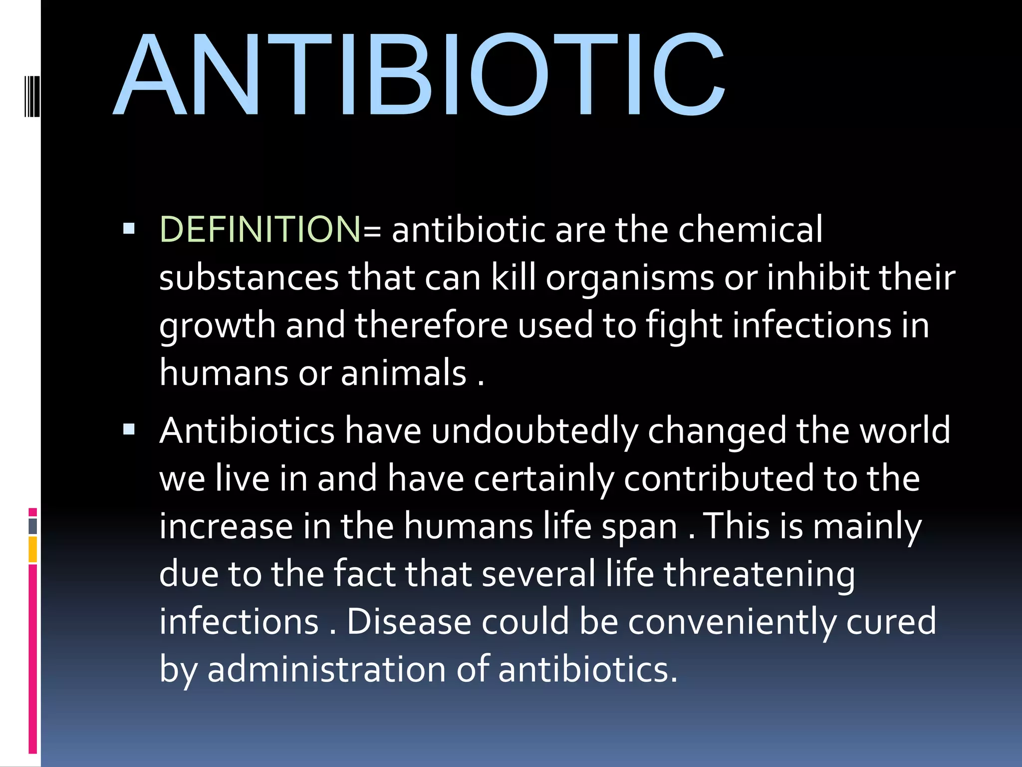 Antibiotic | PPTX