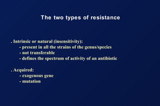 Antibiotic Resistance | PPT