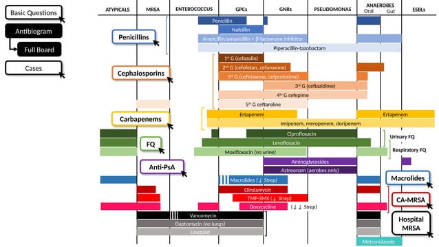 Antibiotic spectrum and its utility in clinical practice | PPTX