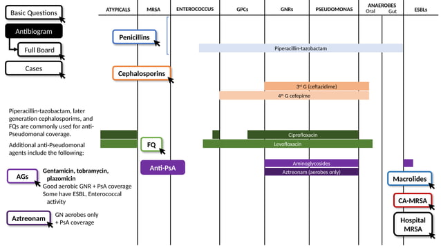 Antibiotic spectrum and its utility in clinical practice | PPTX
