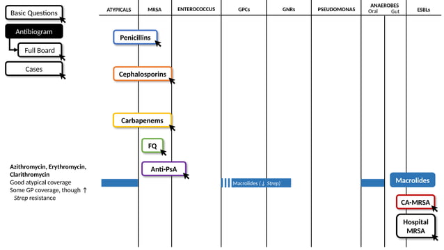 Antibiotic spectrum and its utility in clinical practice | PPTX