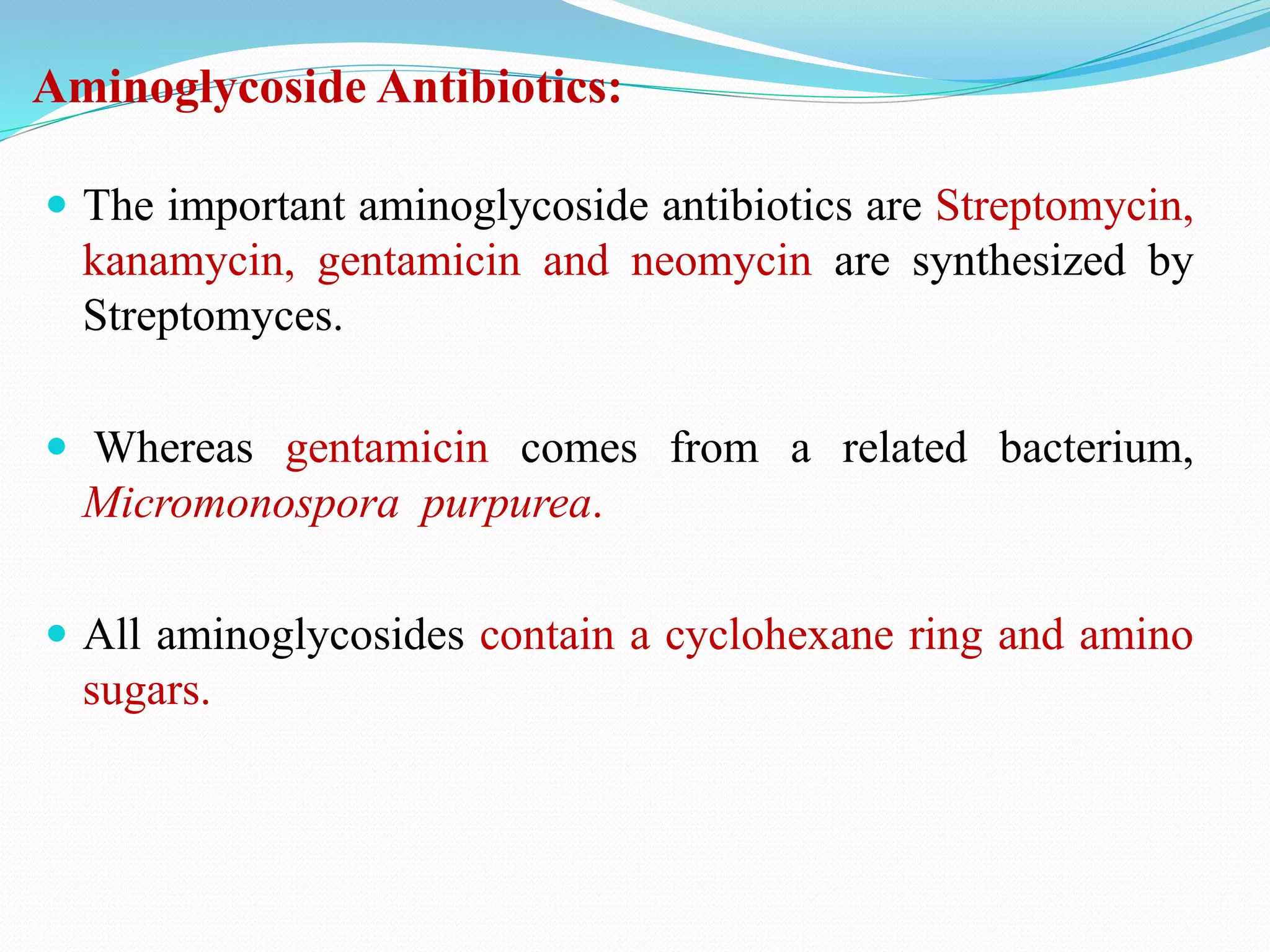 Antibiotic types and mechanism of action | PPTX