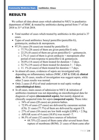 Antibiotic abuse | PDF