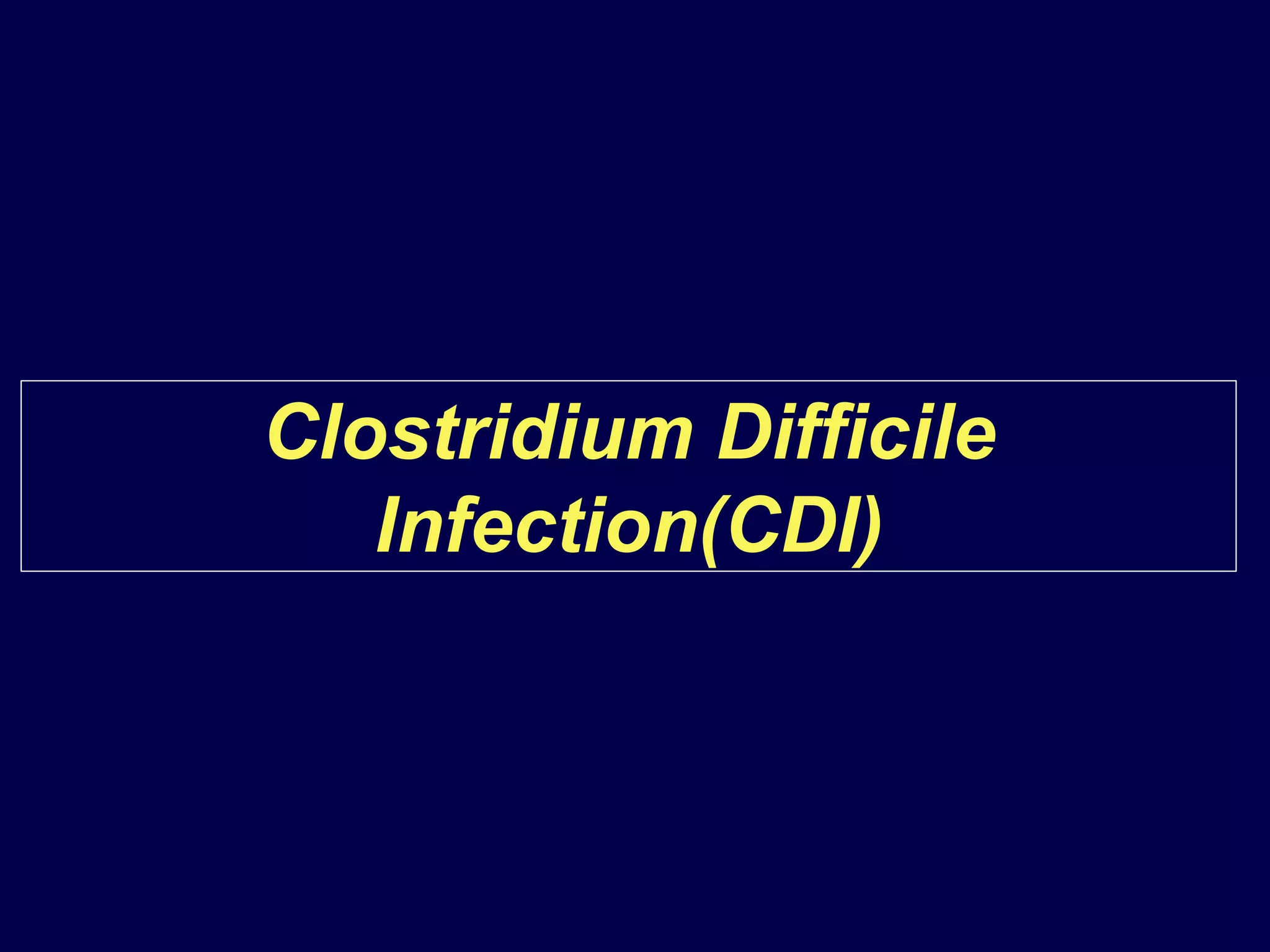 Antibiotic associated diarrhea & Clostridium difficile infection | PPTX
