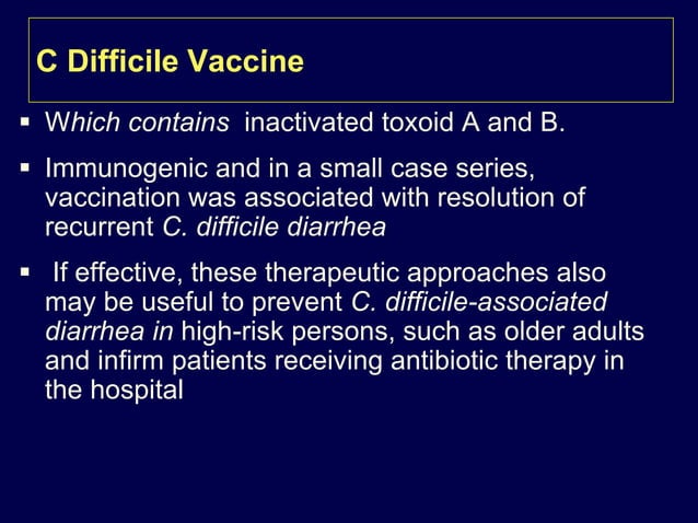 Antibiotic associated diarrhea & Clostridium difficile infection | PPTX