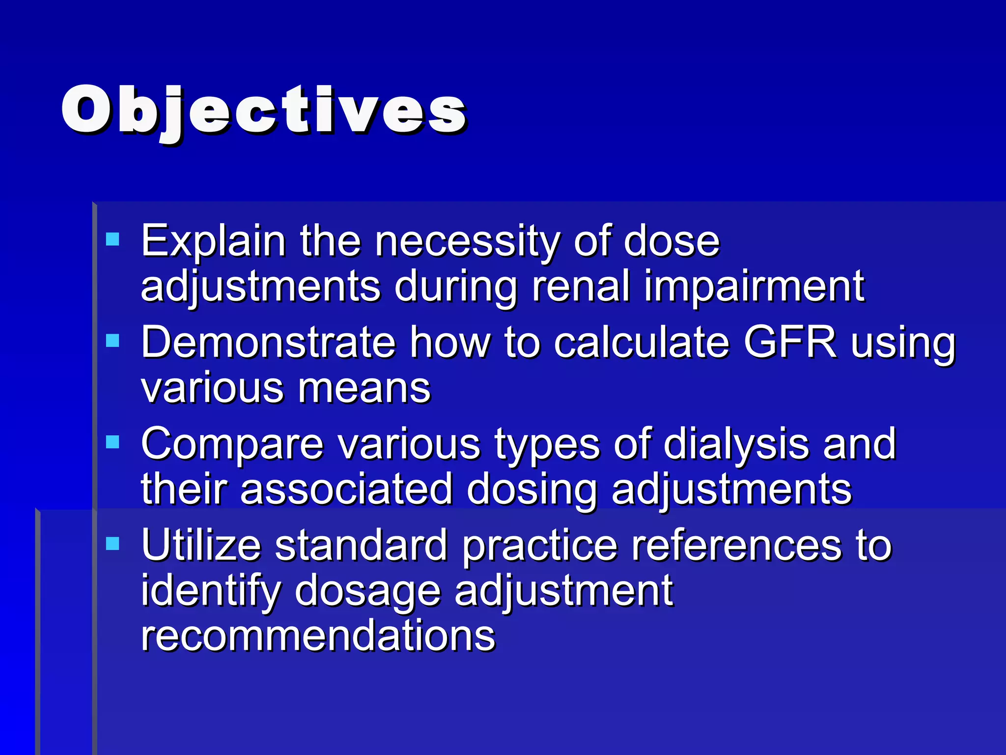Antibiotic Dosing During Renal Failure | PPT