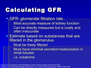 Antibiotic Dosing During Renal Failure | PPT